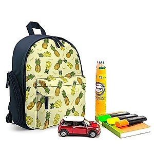 Yellow Pineapple Backpack Lightweight Travel Work Bag Casual Daypack Business Laptop Backpack for Women Men