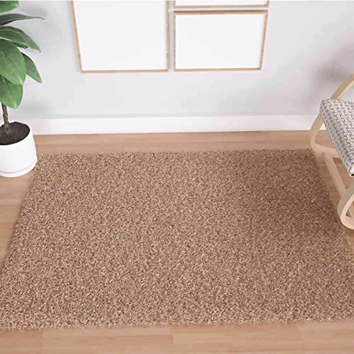 Bathroom mats 5 ' x 8 ' Area Rugs Machine Washable Area Rugs Runner for Hallways No Crease Rubber Backing - Non Skid - Bedroom Kitchen Living & Laundry Room Carpet