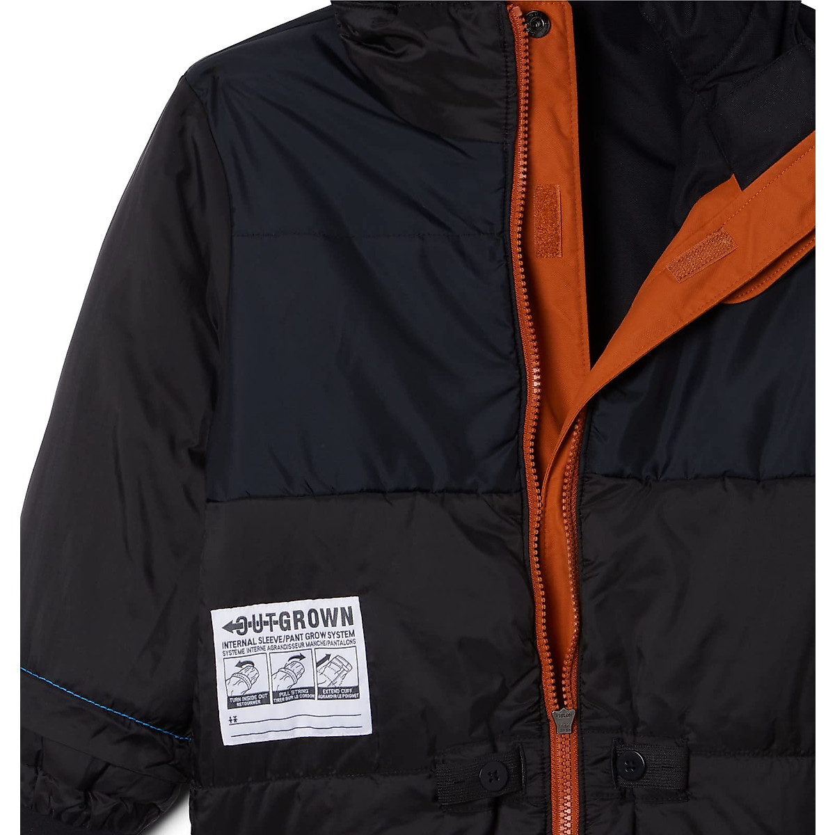 Columbia Baby Buga II Suit, Warm Copper/Black, 18/24