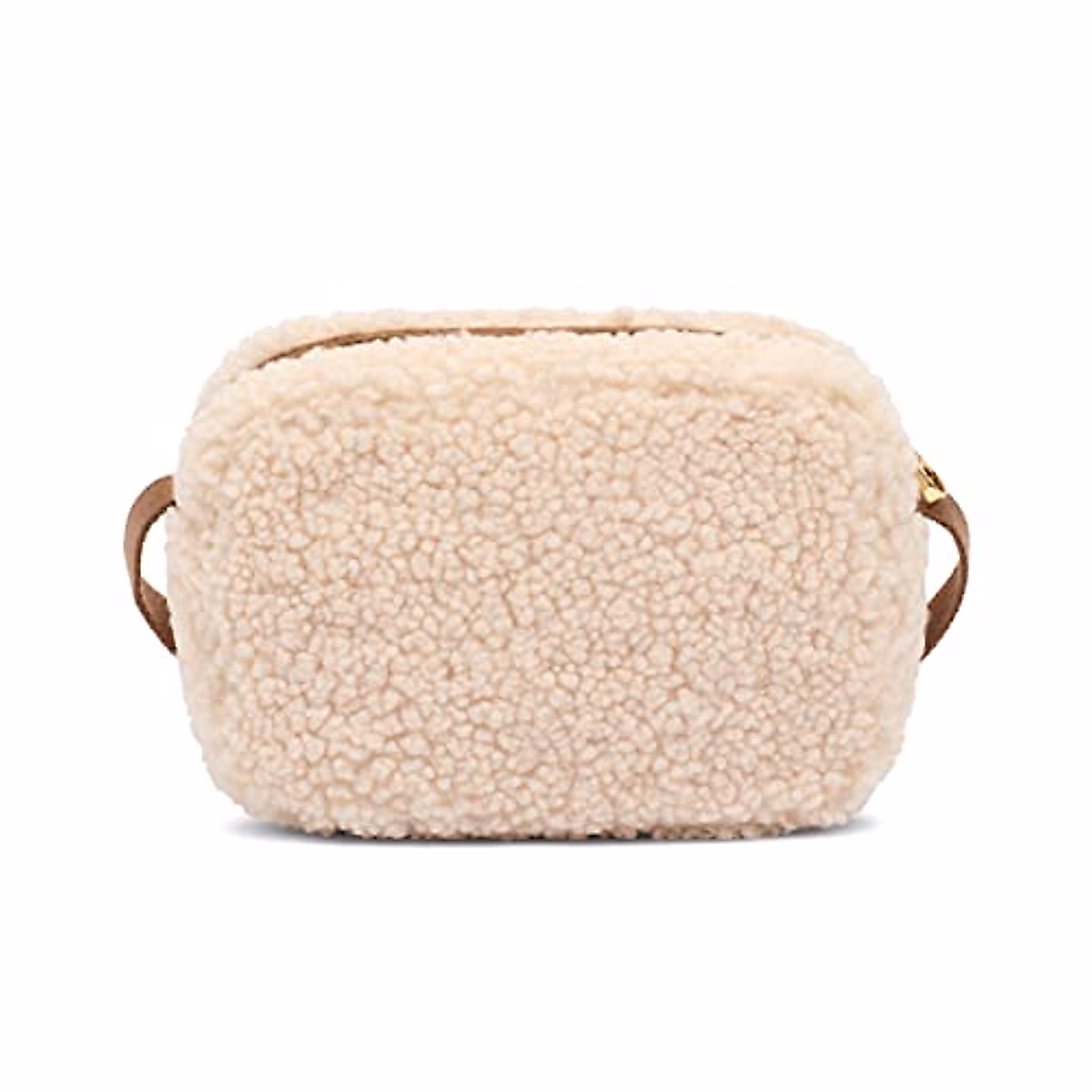 UGG womens Janey Ii Sherpa Cross Body Bag, Natural, One Size US