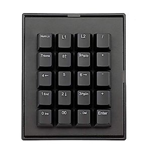 Max keyboard Falcon-20 Programmable Macropad Mechanical Keyboard, Backlit Multicolor LED, Cherry MX RGB Switch (Cherry MX RGB Brown)