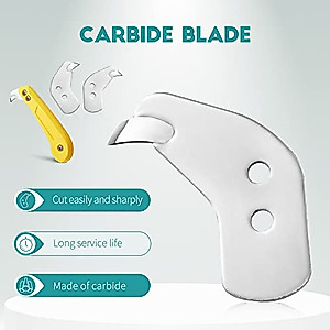 LitKiwi Carbide Scoring Cutter Knife & 2PCS Blades,for Fiberboard Laminate Vinyl Flooring Cutting,& Linoleum,Plexiglass,Acrylic,Plastic,Styrene and Soft Tile Sheets Scoring Cutting