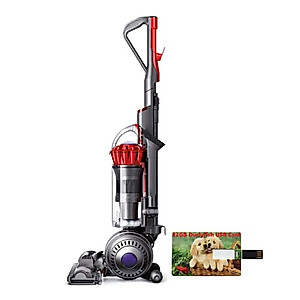 Dyson Slim-Ball Multi Floor Animal Vacuum Cleaner: High Performance, Bagless, HEPA Filter, Upright, Height Adjustment, Telescopic Handle, Rotating Brushes,Self Propelled,32GB Durlyfish USB Card