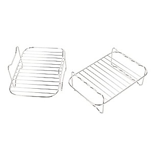 Fryer Rack, Fryer Metal Rack Non Stick Coating for Kitchen