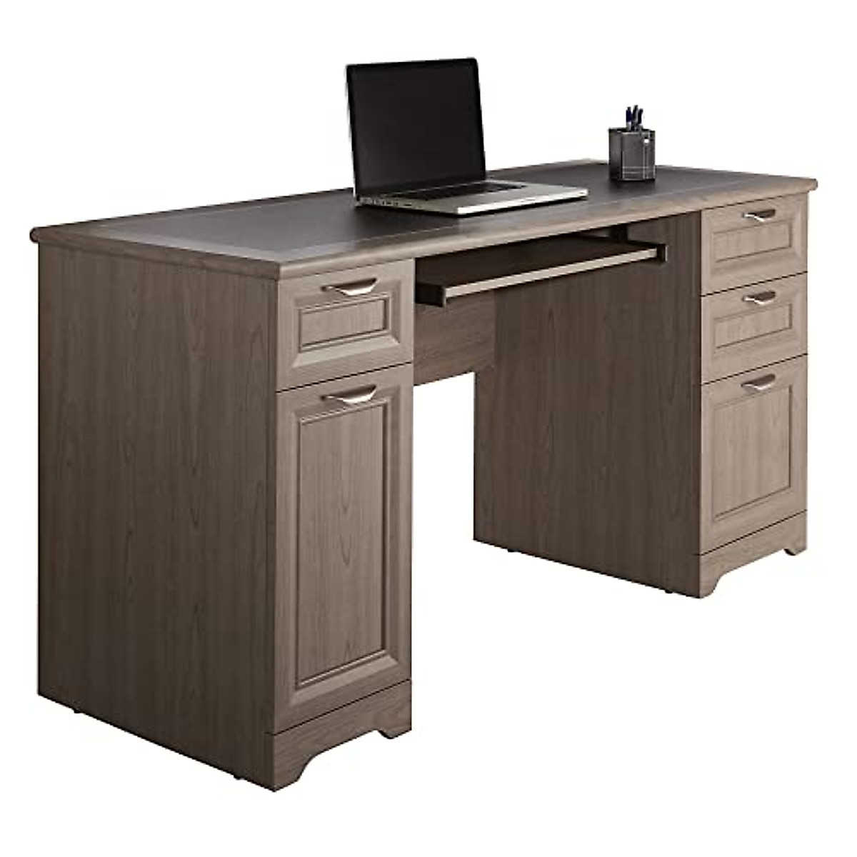 Realspace® Magellan 59"W Manager's Desk, Gray