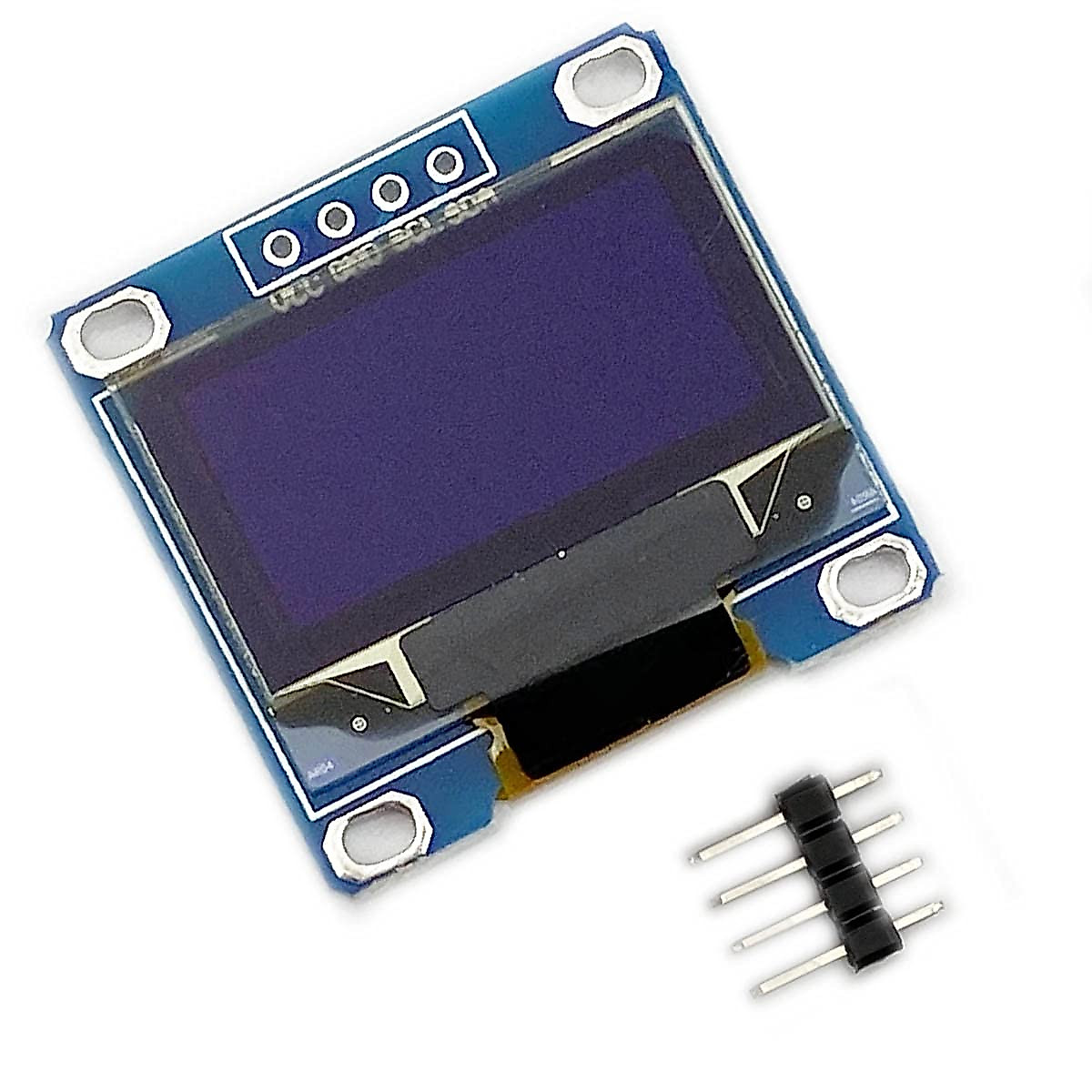 Kiro&Seeu 12864 0.96 Inch I2c IIC Serial OLED LCD LED Display Screen Serial Module 128 X 64 SSD1306 Driver Compatible with Ar-duino Display Raspberry PI 51 Msp420 Stim32