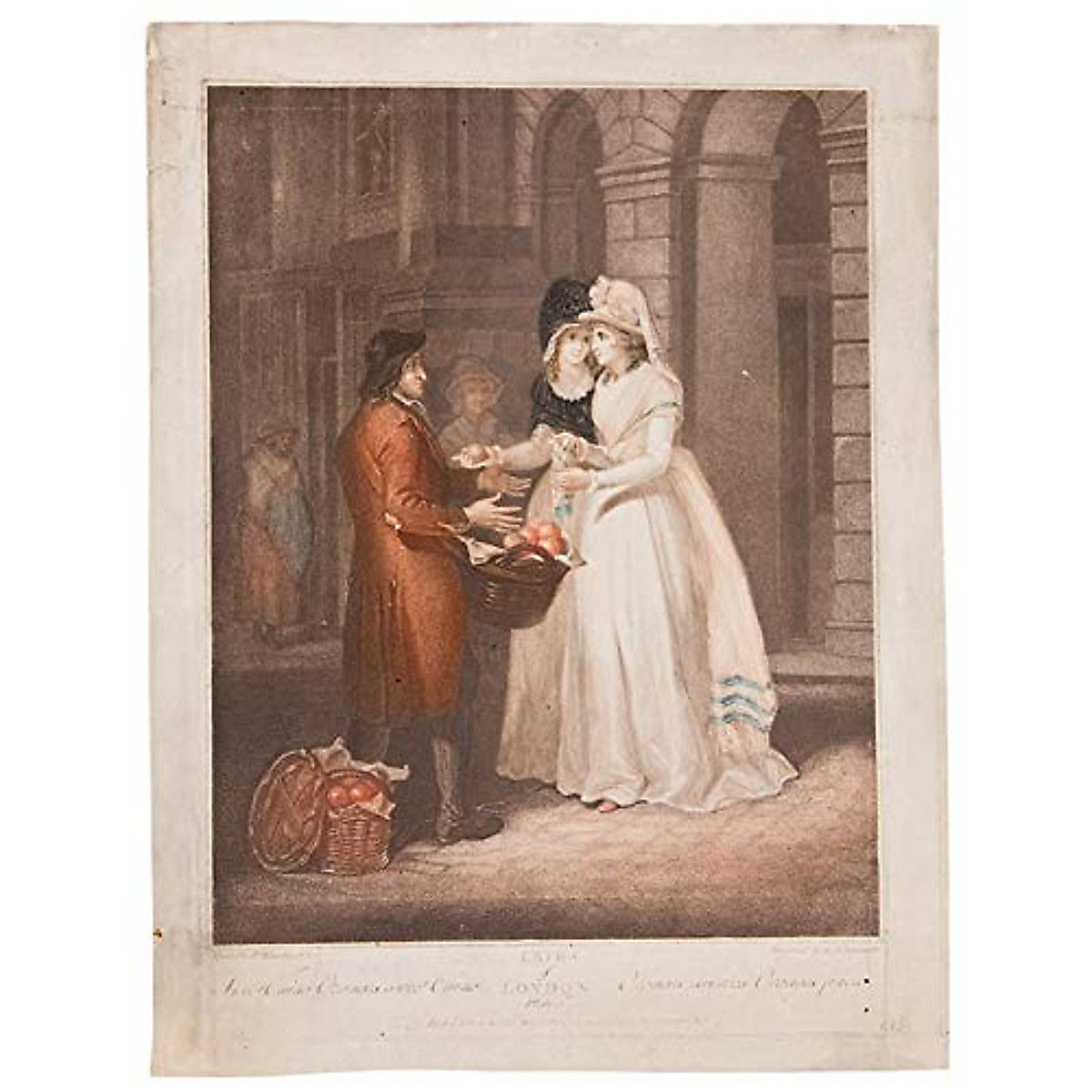 Cries of London, Plate 3rd. Sweet China Oranges, sweet China Oranges, sucrees Oranges fines.