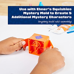 Elmer’s Squishies Refill Pack, Kids Activity, Creates 5 Additional Mystery Characters, 5 Count