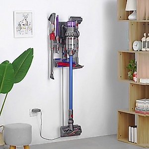 Meijunter Storage Holder Compatible with Dyson Digital Slim/V7/V7 Slim/V8/V8 Slim/V10/V11/V11 Outsize/V12/V15/Outsize Vacuum Cleaner Accessories Organiser Stand