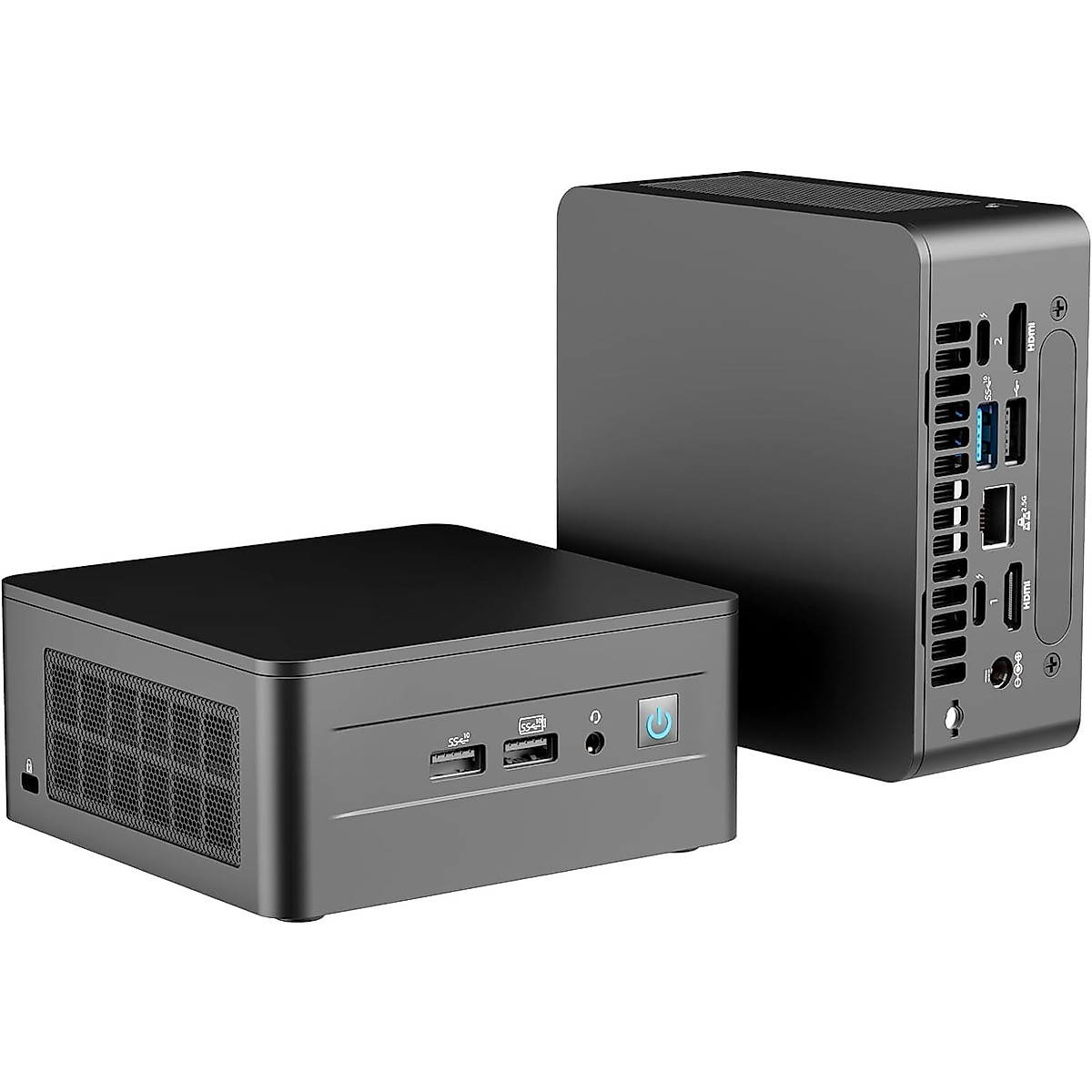 Intel NUC 12 Pro Kit Wall Street Canyon Mini PC for Zoom Room (64GB RAM, 2TB SSD, 12-Core i5-1240P, Iris Xe Graphics) Business Desktop, 2 x Thunderbolt 4, Ethernet, Wi-Fi 6E, IST Hub, Win 11 Pro