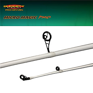 Duckett Fishing Micro Magic ProCrankin' Medium Action Rod with Split Grip, 7'