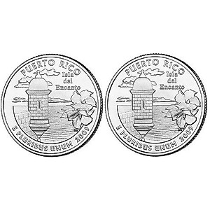 2009 Puerto Rico State Quarters (Philadelphia & Denver Mints) Uncirculated