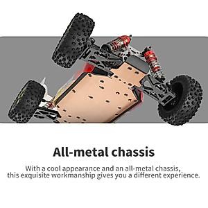 WLtoys 144010 144001 75KM/H 2.4G RC Car Brushless 4WD Electric High Speed Off-Road Remote Control Drift Toys for Children Racing 144010 1B 1500mah