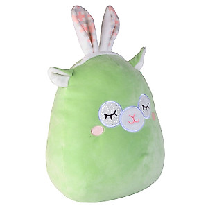 Squishmallows 10" Miley The Llama with Bunny Ears Easter Plush - Official Kellytoy New 2023 Plush - Soft and Squishy Llama Stuffed Animal Toy - Great Gift for Kids