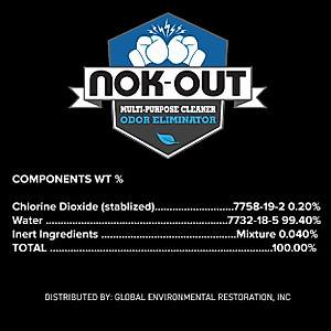 Nok Out Odor Remover, Pet Deodorizer and Cleaning Spray, 32 Fluid Ounce Spray