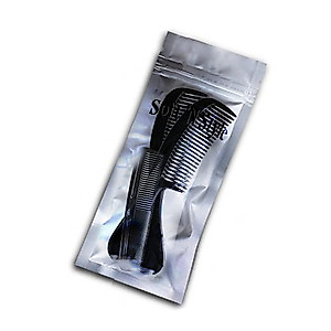 Soft 'N Style (2 Pack) - 8 inch Styling Essentials Round Handle Comb included 5" Favorict Pocket Comb