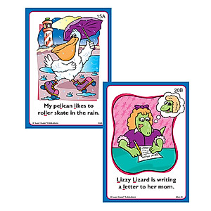 Super Duper Publications | Say and Do® Action Articulation L Sounds Fun Deck | Vocabulary and Language Development Flash Cards | Educational Learning Materials for Children