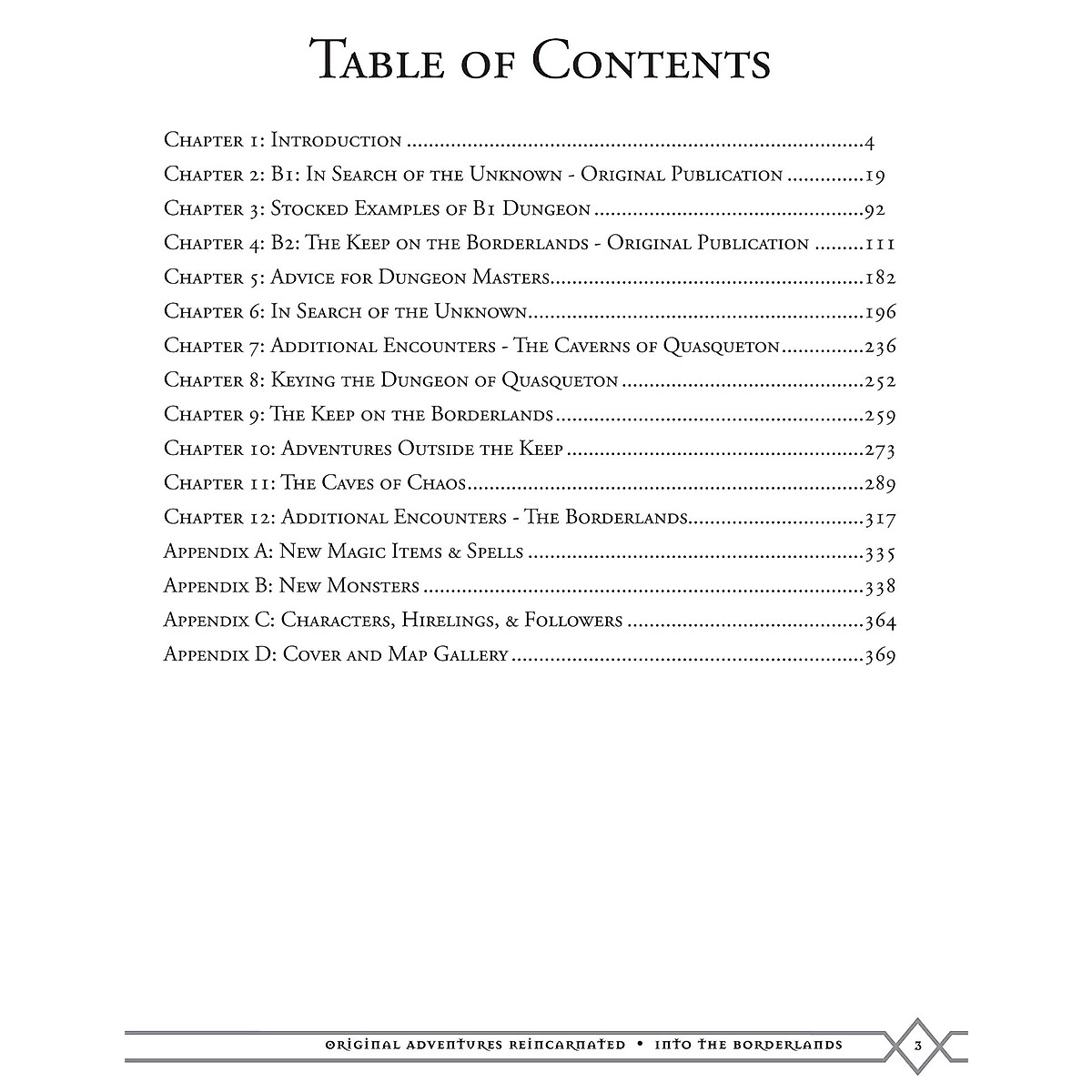 Goodman Games, Inc. Goodman Games Original Adventures Reincarnated #1 - Into The Borderlands RPG for Adults, Family and Kids 13 Years Old and Up (5E Adventure, Hardback RPG)