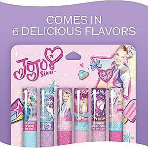 JoJo Siwa 6 Piece Lip Gloss Clamshell