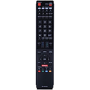 GB118WJSA Replacement TV Remote Control for Sharp Television Fit for Sharp AQUOS TV GB004WJSA GB005WJSA GA890WJSA GB105WJSA GA935WJSAE