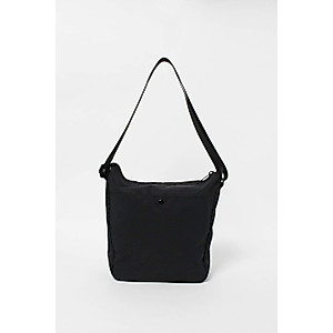 anello(アネロ) Vertical Shoulder Bag, Black (Black 19-3911tcx)