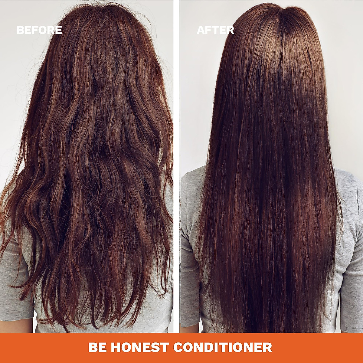 BE HONEST Conditioner for all hair types. Free of parabens, salt, alcohol, sulfates. Rich in botanical actives and vitamins for optimal suppleness and shine. 16oz