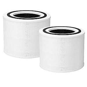 Core P350-RF Replacement Filter Compatible with LEVOIT Core P350 Pet Air Purifier, 3-in-1 True HEPA Pet Replacement Filter, Part # Core P350-RF (2 Pack)
