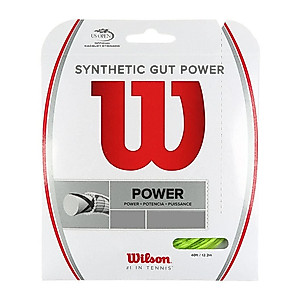 Wilson Synthetic Gut Power 16 Tennis String - Set, Purple