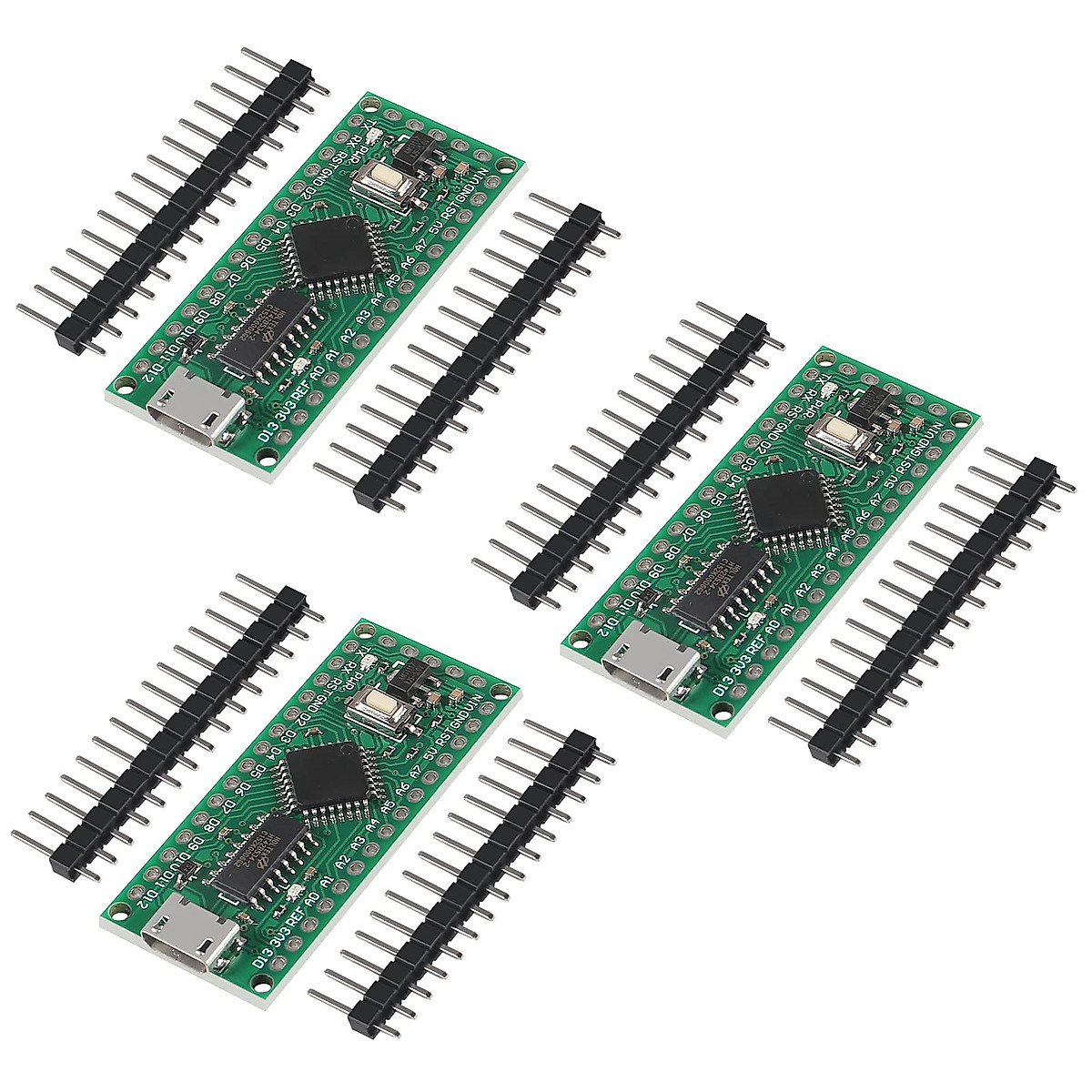 AITRIP 3PCS LGT8F328P-LQFP32 LGT8F328P LQFP32 MiniEVB HT42B534 SOP16 USB Driver Development Board Compatible with ATMEGA328 Nano V3.0 for Arduino