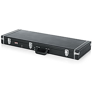 Gator Cases Deluxe Wood Case for Electric Guitars (GW-ELECTRIC),Black