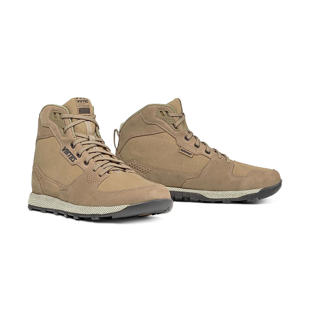 VIKTOS Men's Taculus All-Weather Waterproof Breathable Comfortable Range Shoes with Hi-Rebound EVA Midsole, Coyote, 10