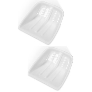 LUOZZY 2pcs Plastic Shovel Head Replacement Snow Shovel Grain Shovel Poultry Feed Shovel for Industry - Large