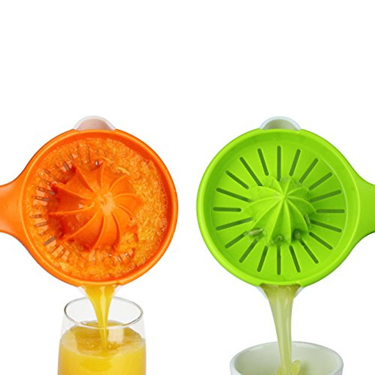 Urban Trend Tango Citrus Juicer with Two Juicing Heads, Lemons, Limes, Oranges and Grapefruit, Ergonomic Handle, and Non-Slip Base