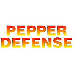 Pepper Defense 3-in-1 Max Strength Self Defense OC Pepper Spray - Up to 25 Bursts