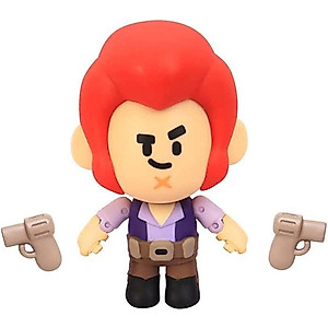P.M.I. Brawl Stars Action Figure | Colt Figure | 4.5-Inch-Tall Collectibles | Brawl Stars Toy Figurine| Ofically Licensed Toys, Supercell, Gift for Video Gamer - Articulated Figure