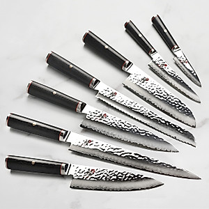 Miyabi Mizu SG2 Magnetic Easel Knife Set, 10 Piece