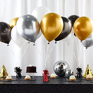 Fun Express Fun Express - Balloon Weights - Red Metallic (12Pc) - Party Décor - Balloons - Balloons Supplies - 12 Pieces - 5.5' | Red