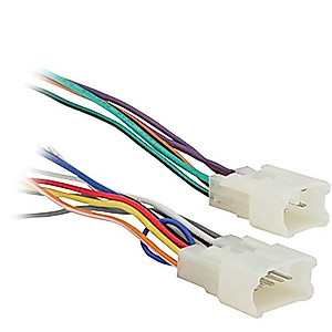 Strpump for Old Toyota Camry RAV4 Prado Highlander FJ Cruiser Sienna Aftermarket Radio Stereo Install Power Speaker Wire with Antenna Adapter Harness