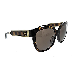 Tory Burch TY7161U Women's Sunglasses Dark Tortoise/Dark Brown Gradient 56