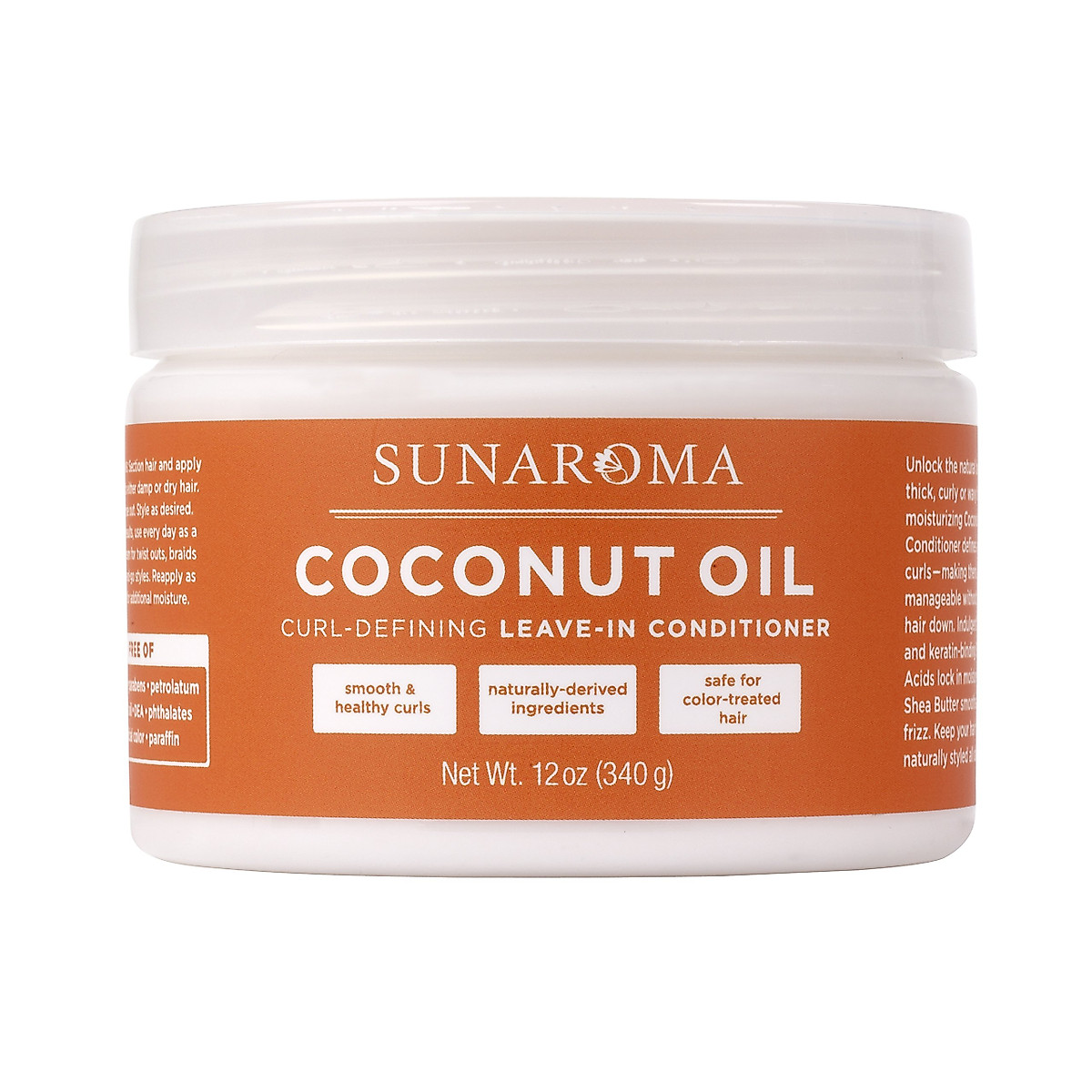 Sunaroma Coconut Oil Leave In Conditioner
