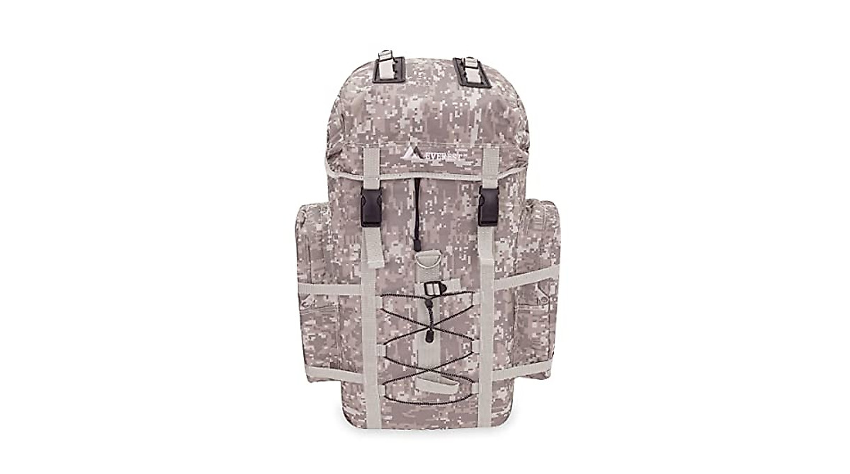 Everest Digital Camo Hiking Backpack - Durable & Comfortable Gear