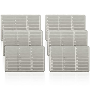 6 Plates Steel Wallet Crypto Cryptocurrency Seed Storage Crypto Wallet for Bitcoin Hardware Cold Wallet Backup