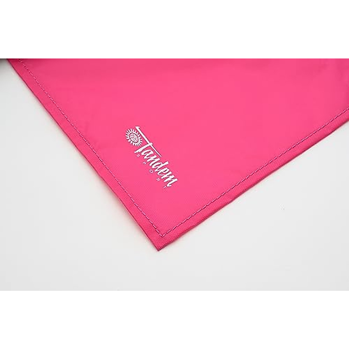 Tandem Sport Red Linesman Flags - Referee Flags with Wooden Handles - Volleyball Referee Flags, Soccer Referee Flags - Set of 2 with Carrying Bag