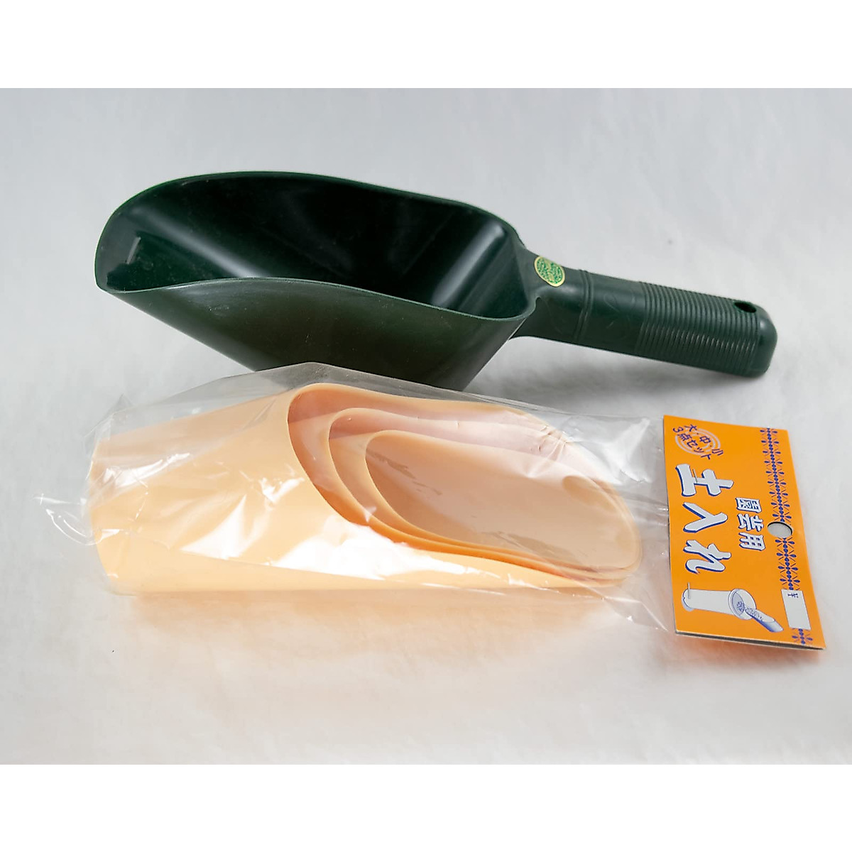 4 Japanese Plastic Bonsai Soil Scoops - Bonsai Tree Re Potting and Mixing Tool