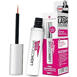 Mini LASHCOCA!NE eyelash growth serum for longer, fuller lashes | Vegan lash enhancing test winner for eyelash extensions by Svenja Walberg