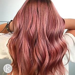 Keracolor Clenditioner ROSE GOLD Hair Dye - Semi Permanent Hair Color Depositing Conditioner, Cruelty-free, 12 Fl. Oz.