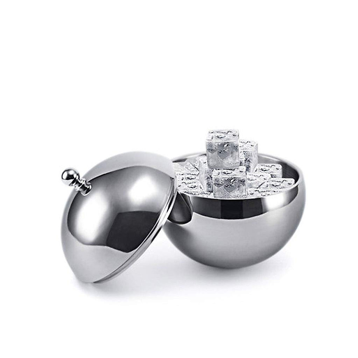 Ice Bucket Thickened Stainless Steel Ice Bucket Portable Ice Bucket Hotel Bucket Champagne Bucket Drink Bucket Party Activities and Camping Tableware Drinks Cooler/Beer Bucket