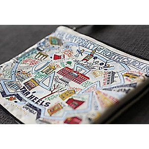 Catstudio University of North Carolina Collegiate Zipper Pouch Purse | Holds Your Phone, Coins, Pencils, Makeup, Dog Treats, & Tech Tools