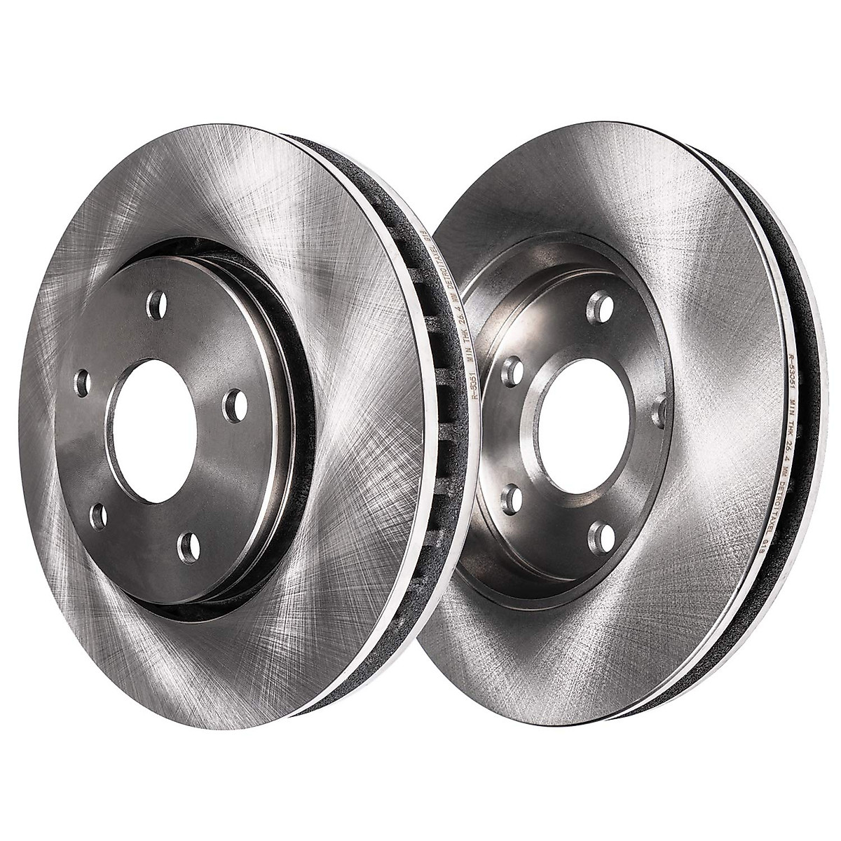 Detroit Axle - Complete FRONT 12.59" Disc Brake Rotors for 2009 2010 2011 2012 2013 2014-2016 2017 2018 2019 Nissan Maxima - [09-11 Nissan Murano]