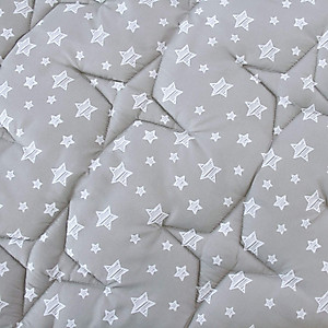 Teepee Play Tent Mat, Square Padded Mat for Playtent, Anti Slip Baby Quilted Activity Mat for Boys and Girls, Toddlers and Kids Playtime